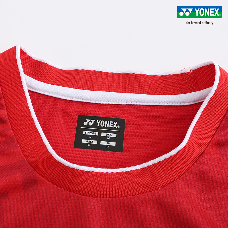 尤尼克斯YONEX 2023男款国羽大赛服10514球迷款 - 爱羽客正品羽毛球装备购物商城